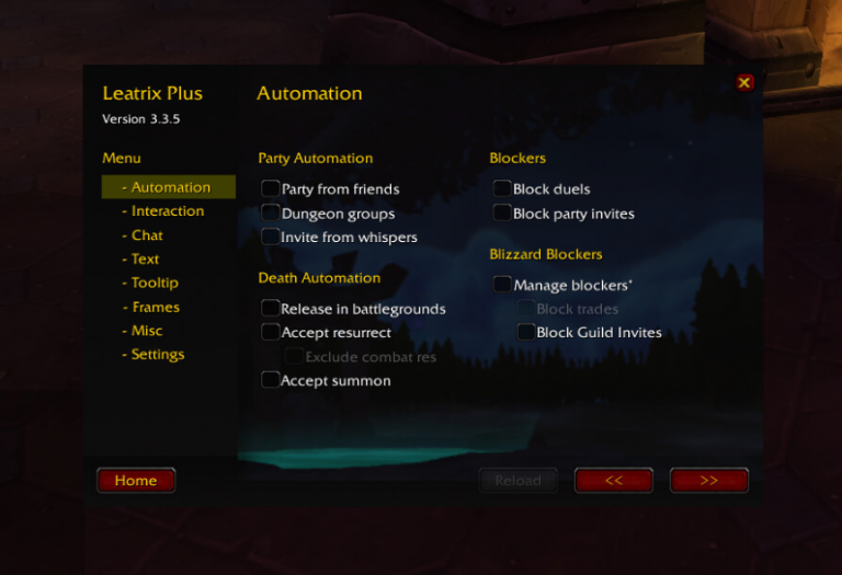 Аддон Leatrix Plus 3.3.5 - Wow-Sirus.com